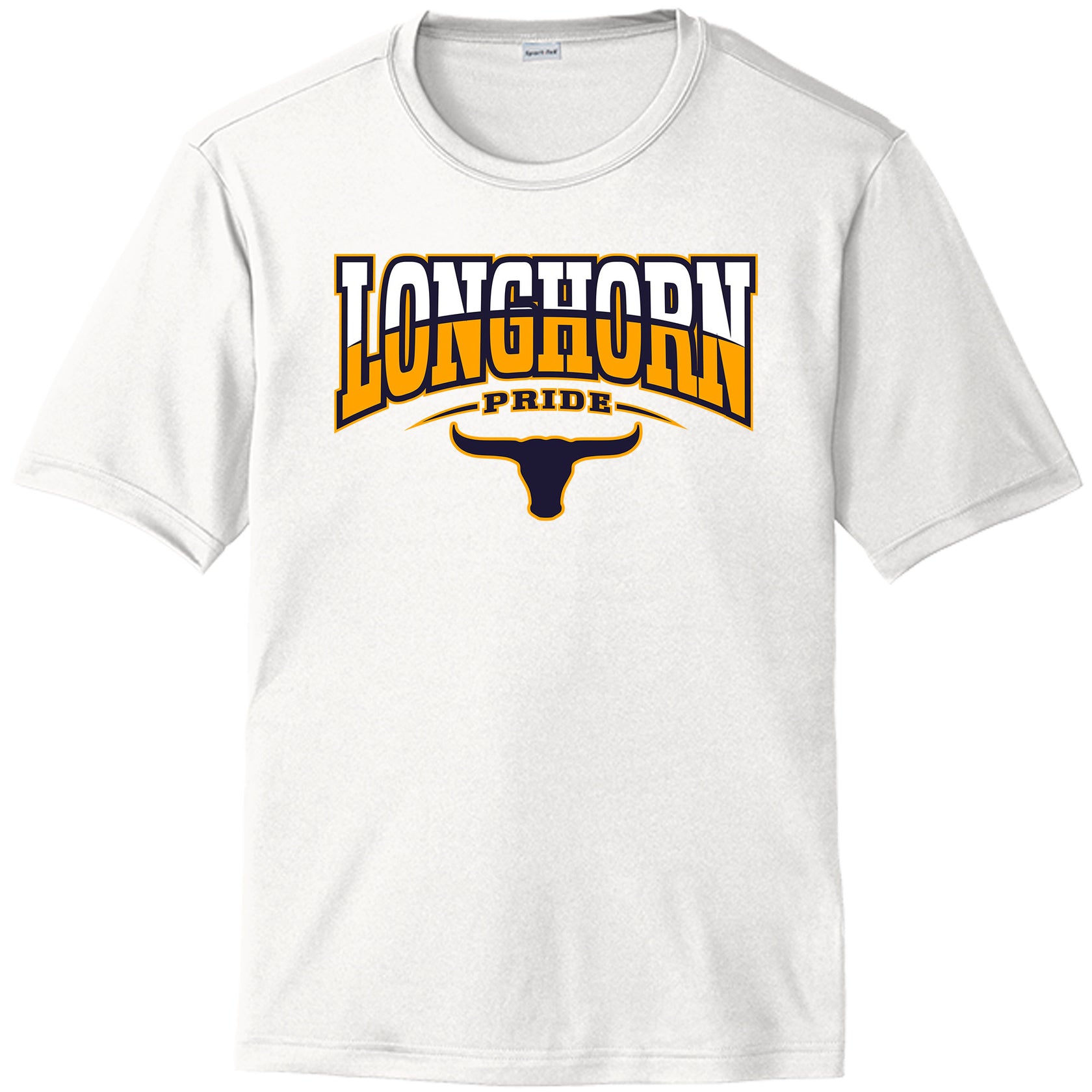 Lennard High School Drifit Shirt with Printed Longhorns Logo – Red's ...