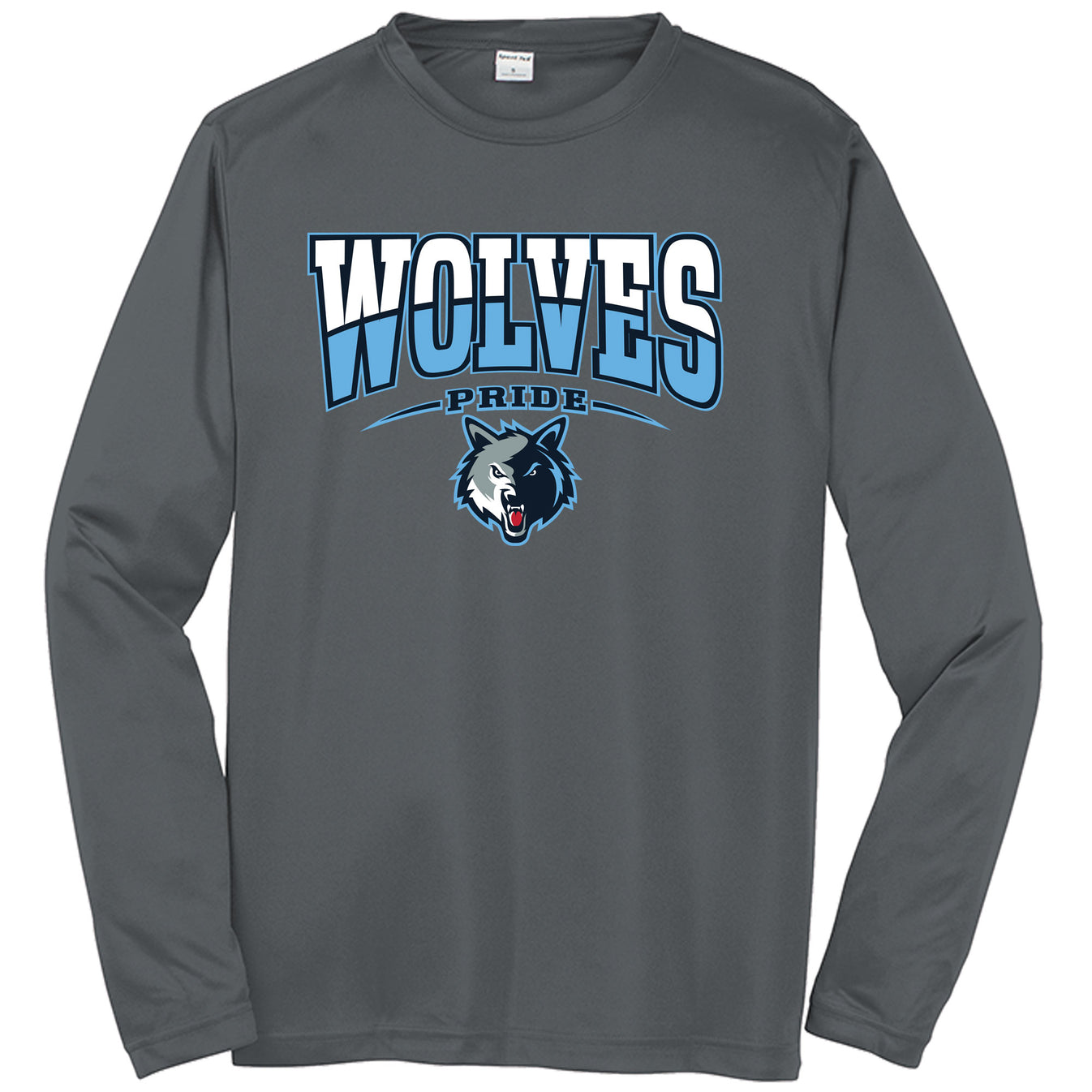 Newsome School Longsleeve Drifit Shirt "Wolves Pride" – Red's Team Sports